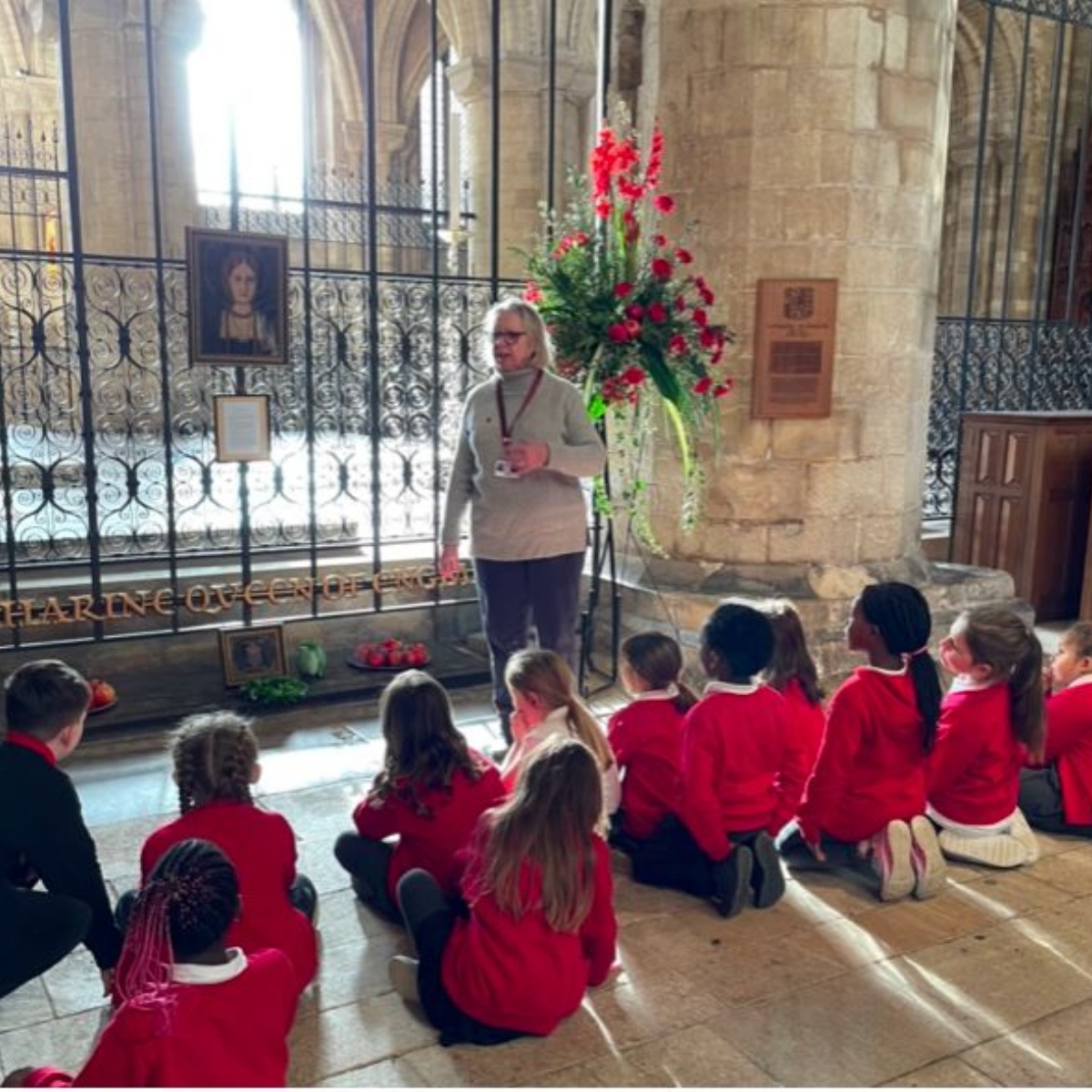 Old Fletton Primary School - Y2 visit to Peterborough Cathedral